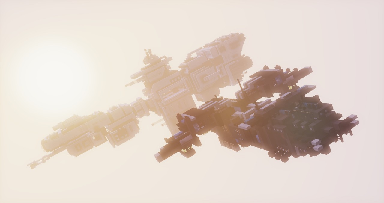 The Titan (Highly Advanced Gunship) Minecraft Map