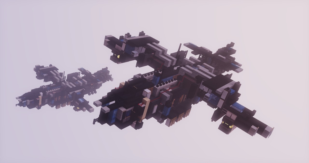 The Titan (Highly Advanced Gunship) Minecraft Map