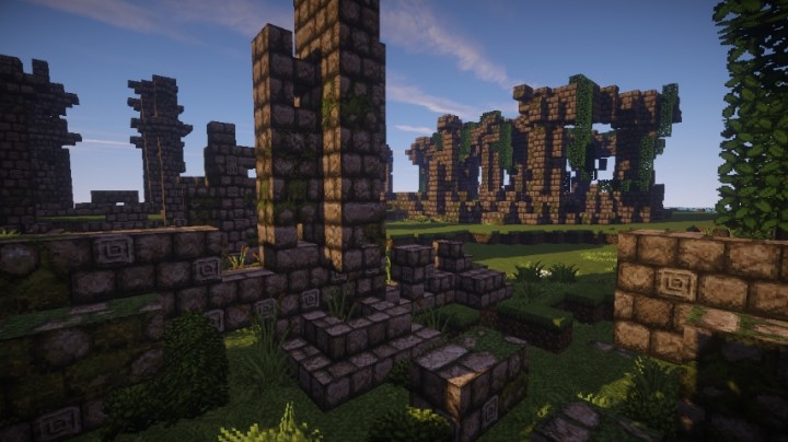 Forest Ruins Minecraft Map