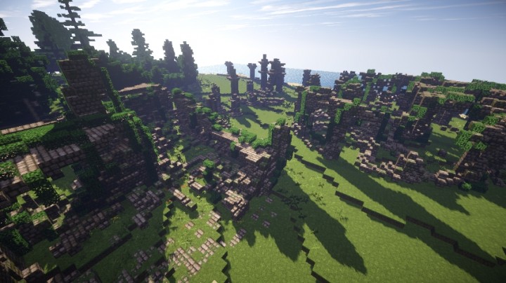 Forest Ruins Minecraft Map