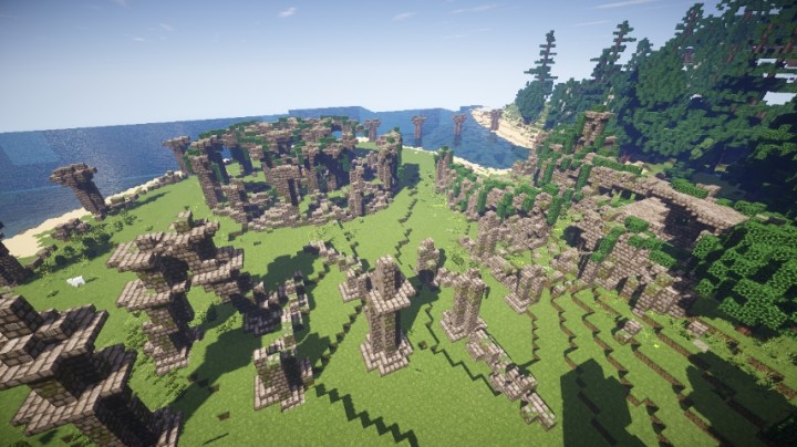 Forest Ruins Minecraft Map
