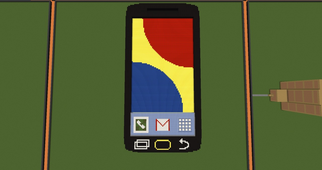 Samsung galaxy s5 Phone build Minecraft Map