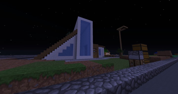 32x32 Prison Plot - Modern House Minecraft Map