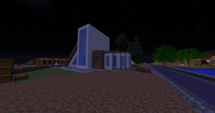 32x32 Prison Plot - Modern House Minecraft Map