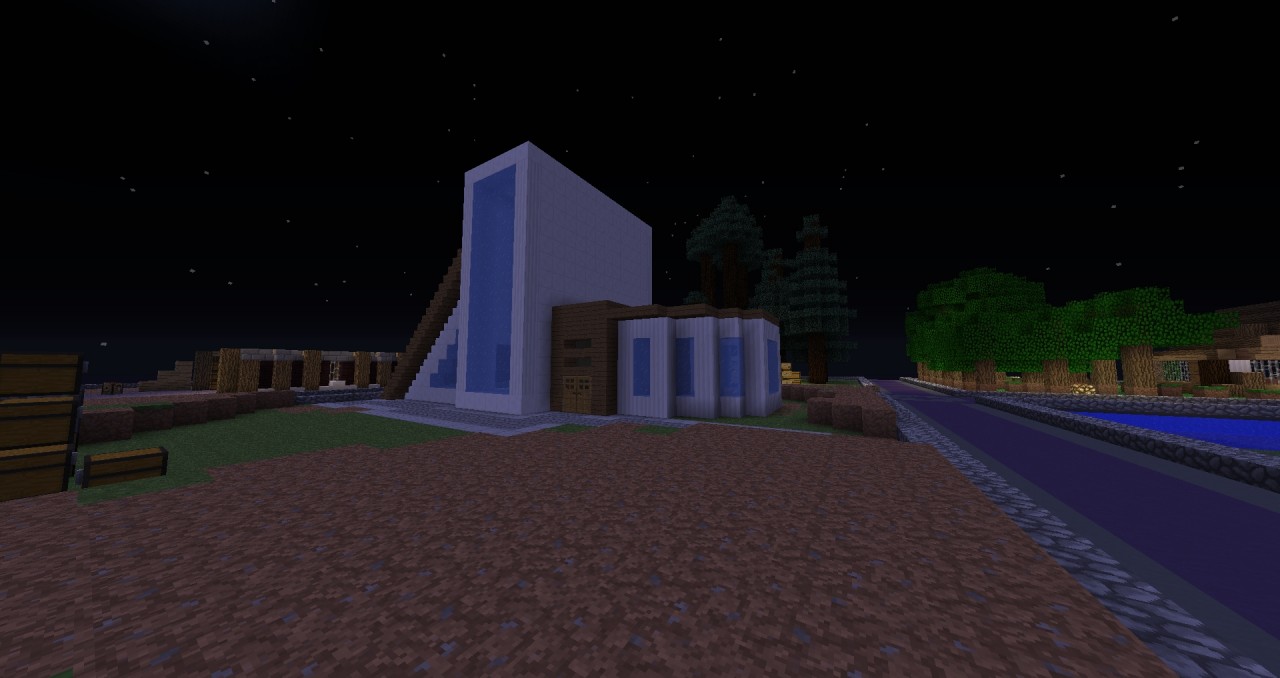 32x32 Prison Plot - Modern House Minecraft Map