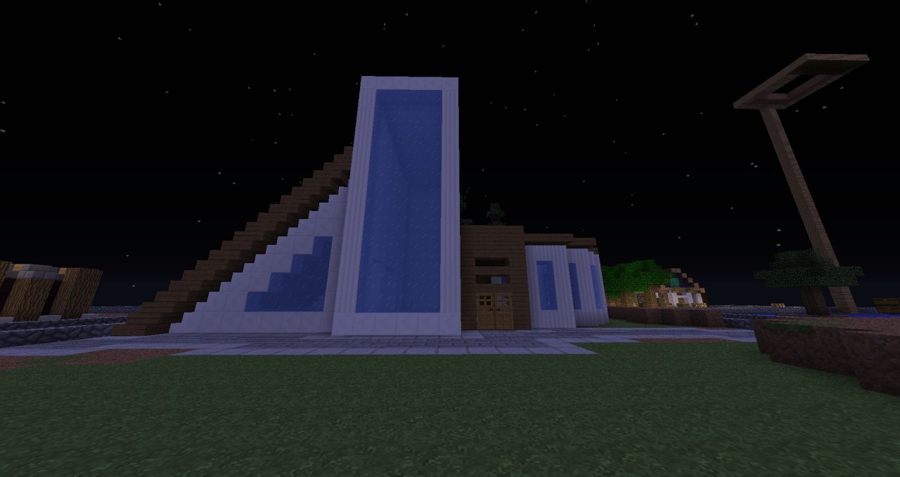 32x32 Prison Plot - Modern House Minecraft Map