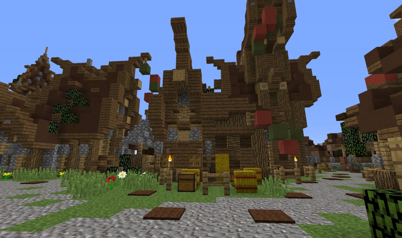 small village Minecraft Map