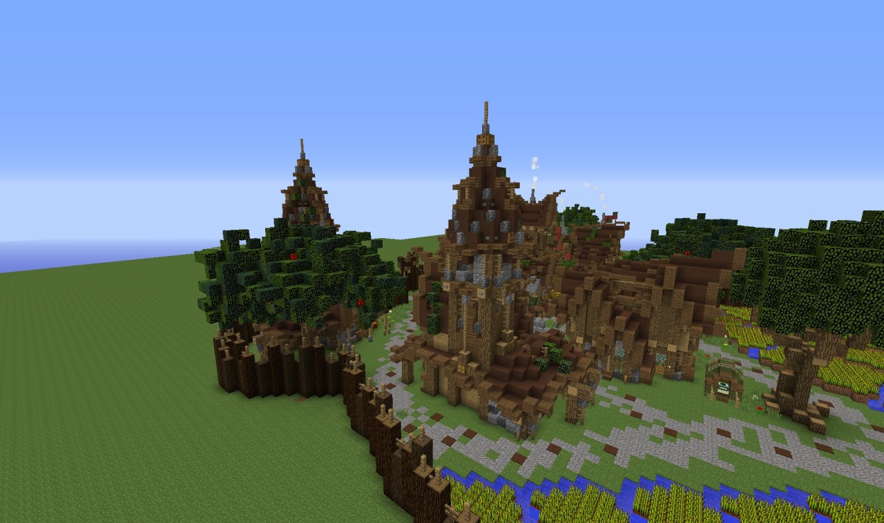 small village Minecraft Map