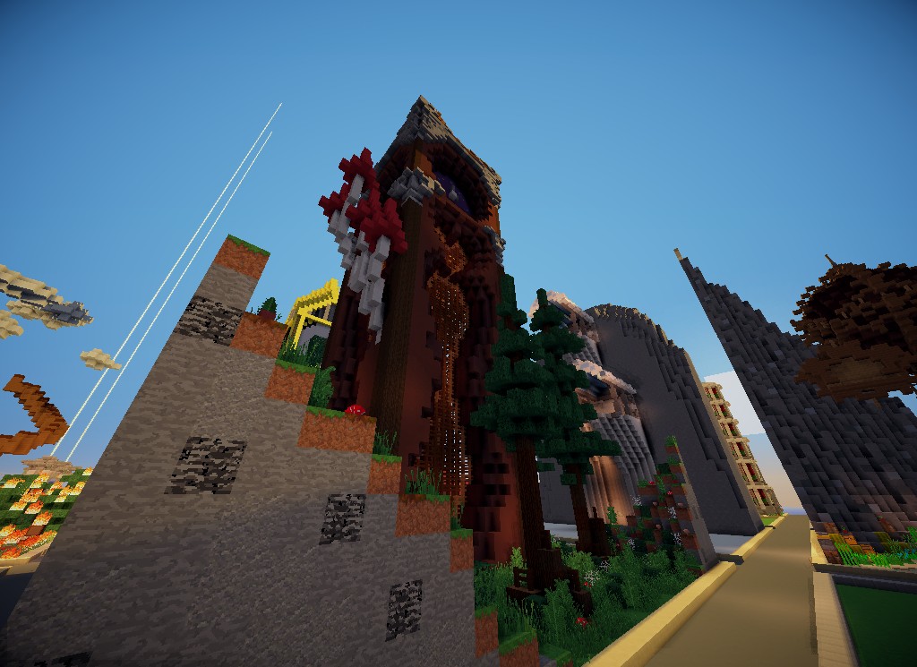 [Plot] 50X50 The Little ClockTower Minecraft Map