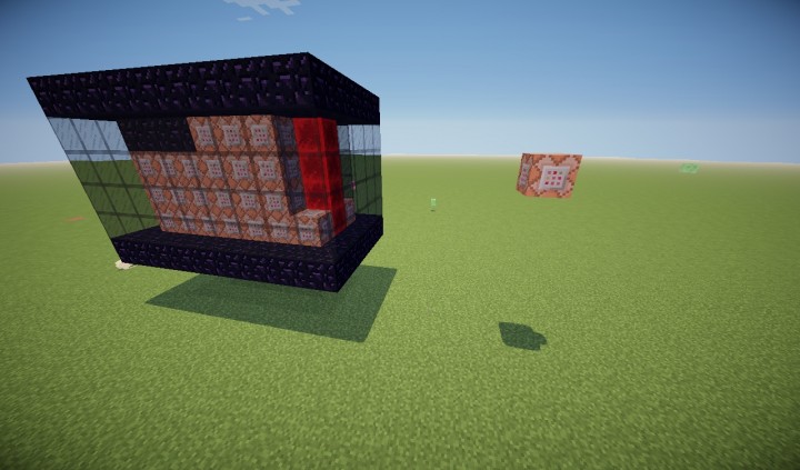One Command Block Minecraft Vanila 1 8 Mod My First One Minecraft Map