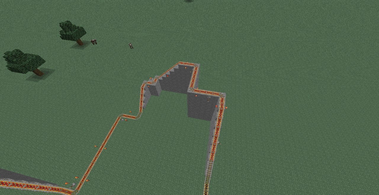 my roller coaster Minecraft Map