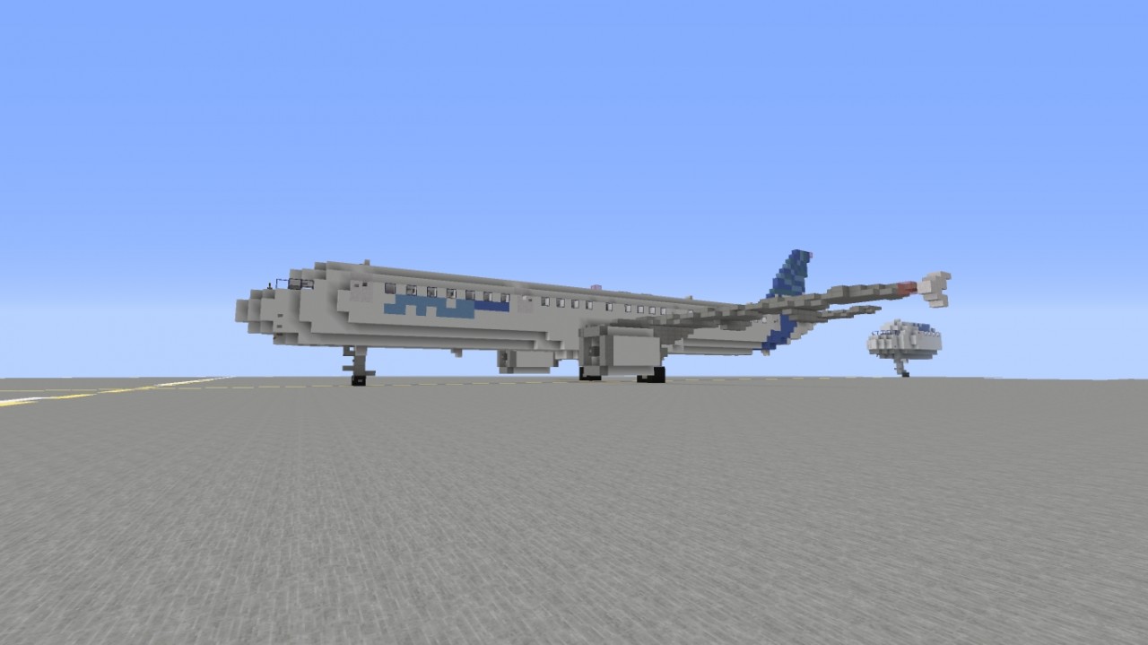 Airbus a321 – Airbus House Livery Minecraft Map