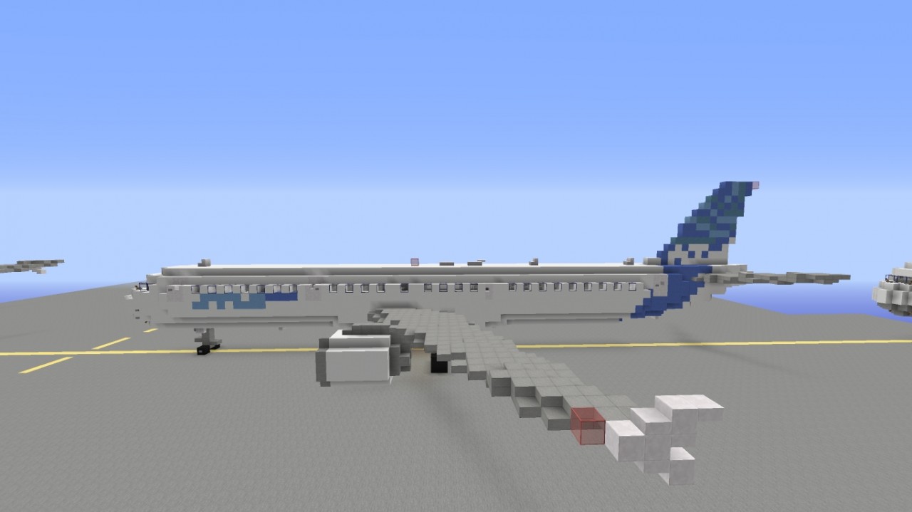 Airbus a321 – Airbus House Livery Minecraft Map