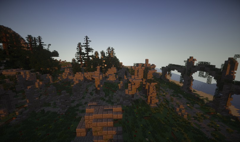 Forest Ruins Minecraft Map