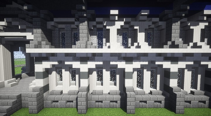 White Mansion Minecraft Map