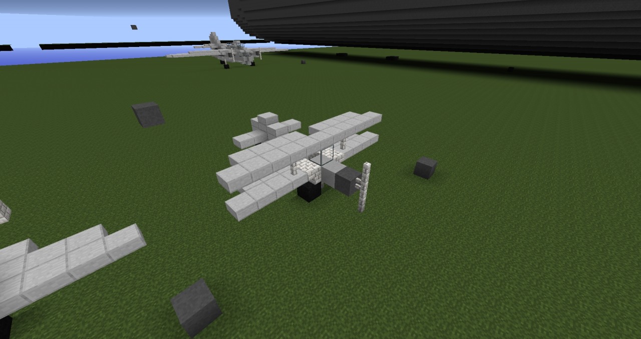 Biplane Fighter Minecraft Map