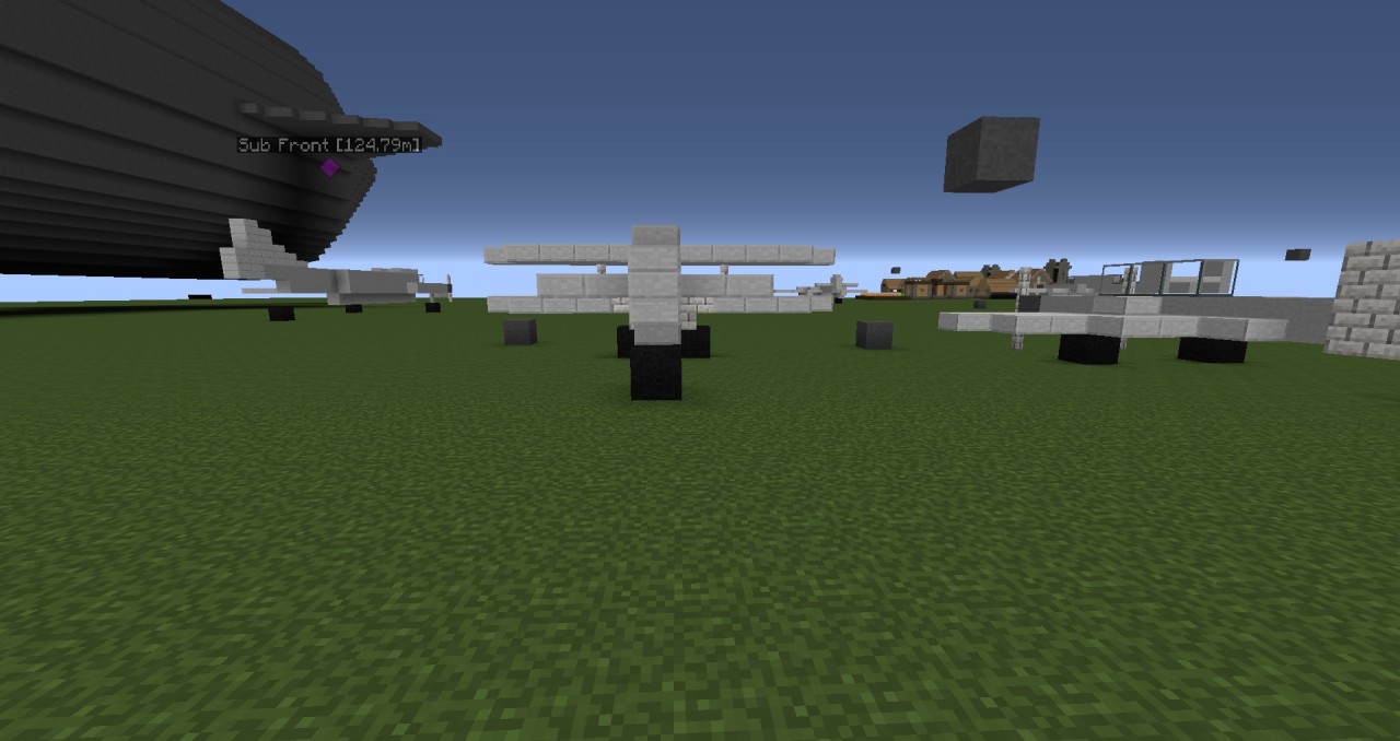 Biplane Fighter Minecraft Map