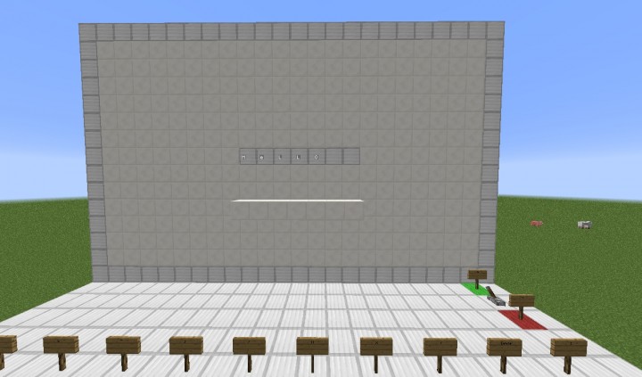 Redstone Computer V2 Minecraft Map