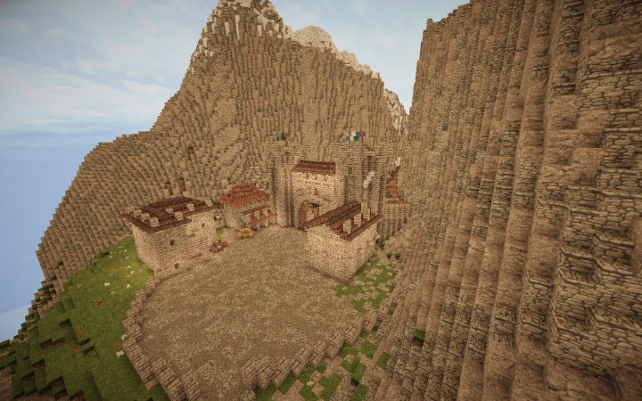 The Eyrie and the Vale of Arryn Minecraft Map