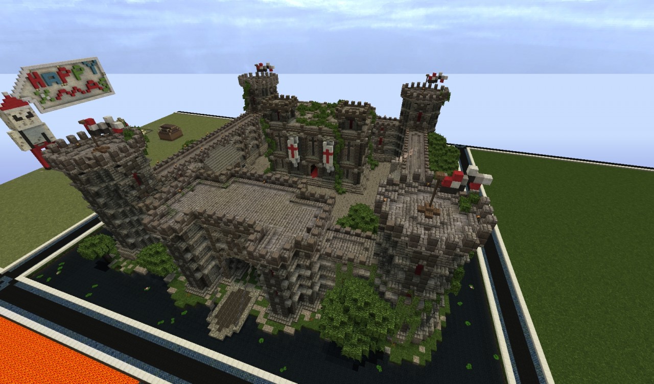 Medieval Castle | Plot Build Minecraft Map