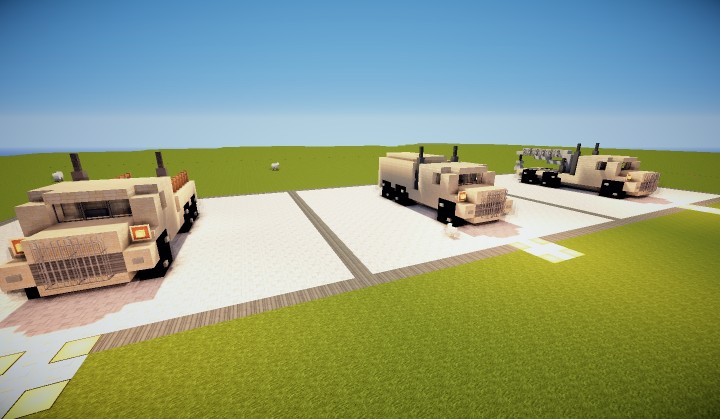 M939 CANVAS military truck Minecraft Map