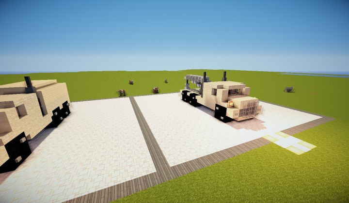 M939 WRECKER military truck Minecraft Map
