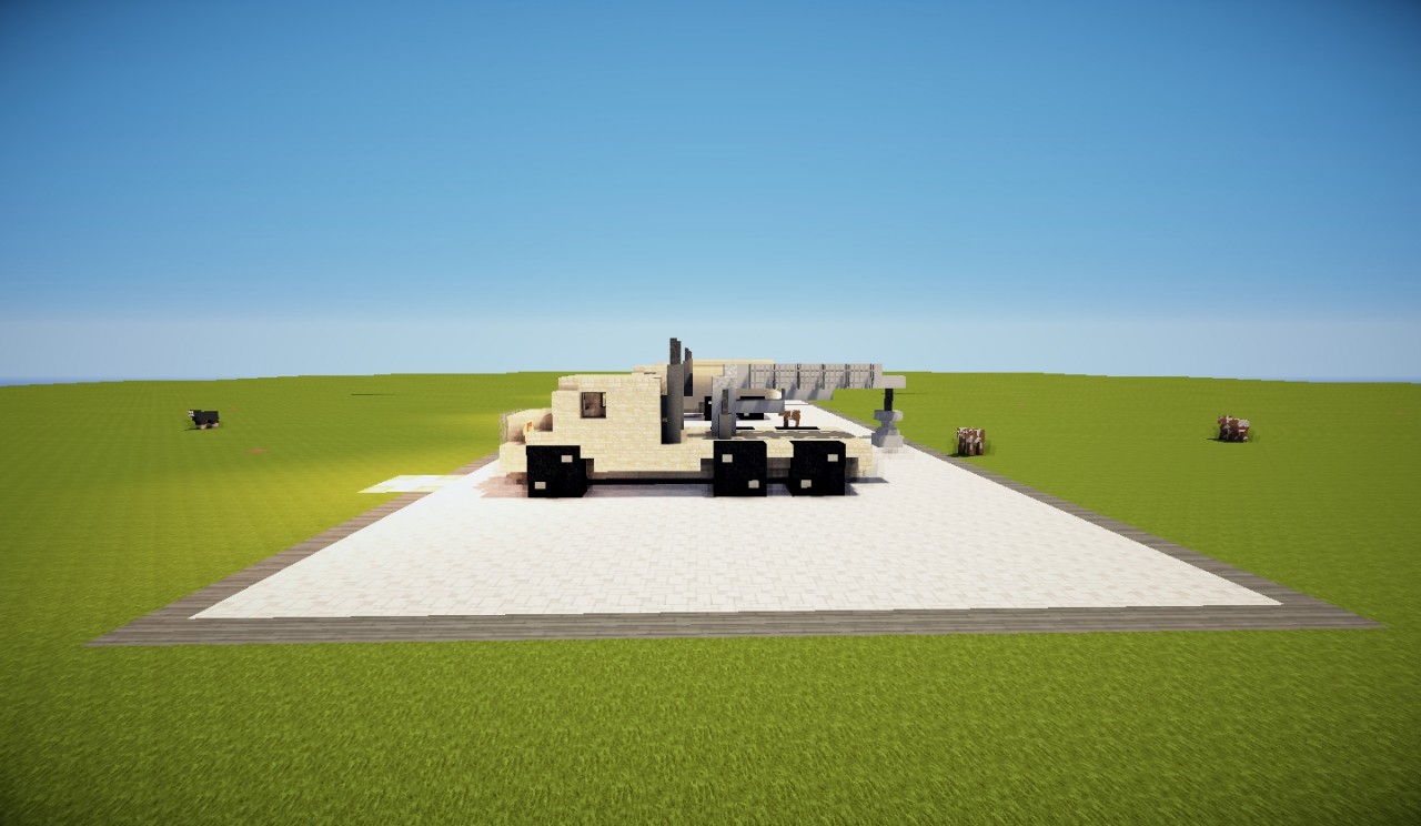M939 WRECKER military truck Minecraft Map