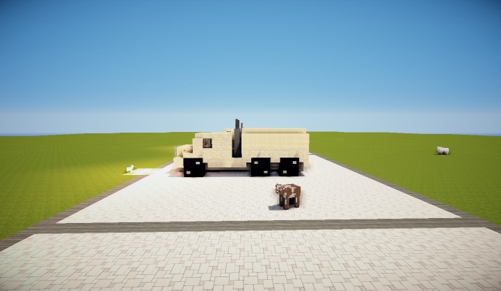 M939 CANVAS military truck Minecraft Map