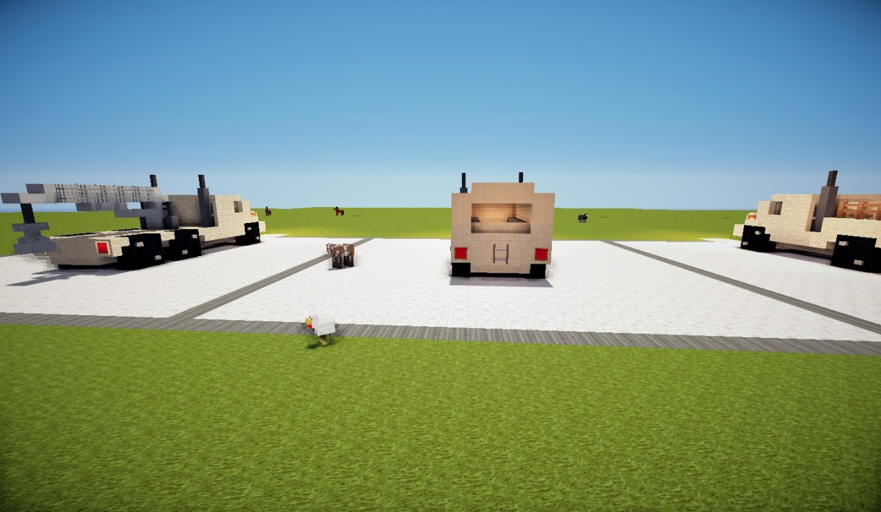 M939 CANVAS military truck Minecraft Map
