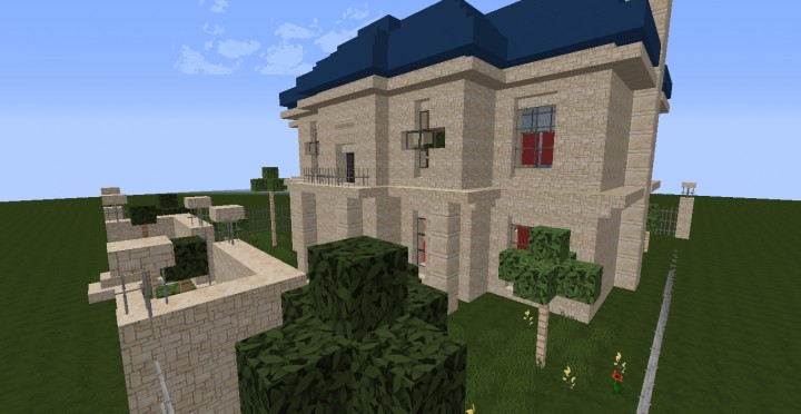 Domain - House French Style Minecraft Project