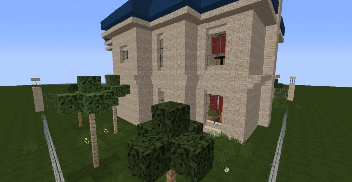 Domain - House French Style Minecraft Project