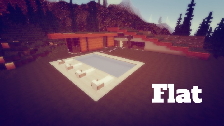 Modern House - Flat Minecraft Map