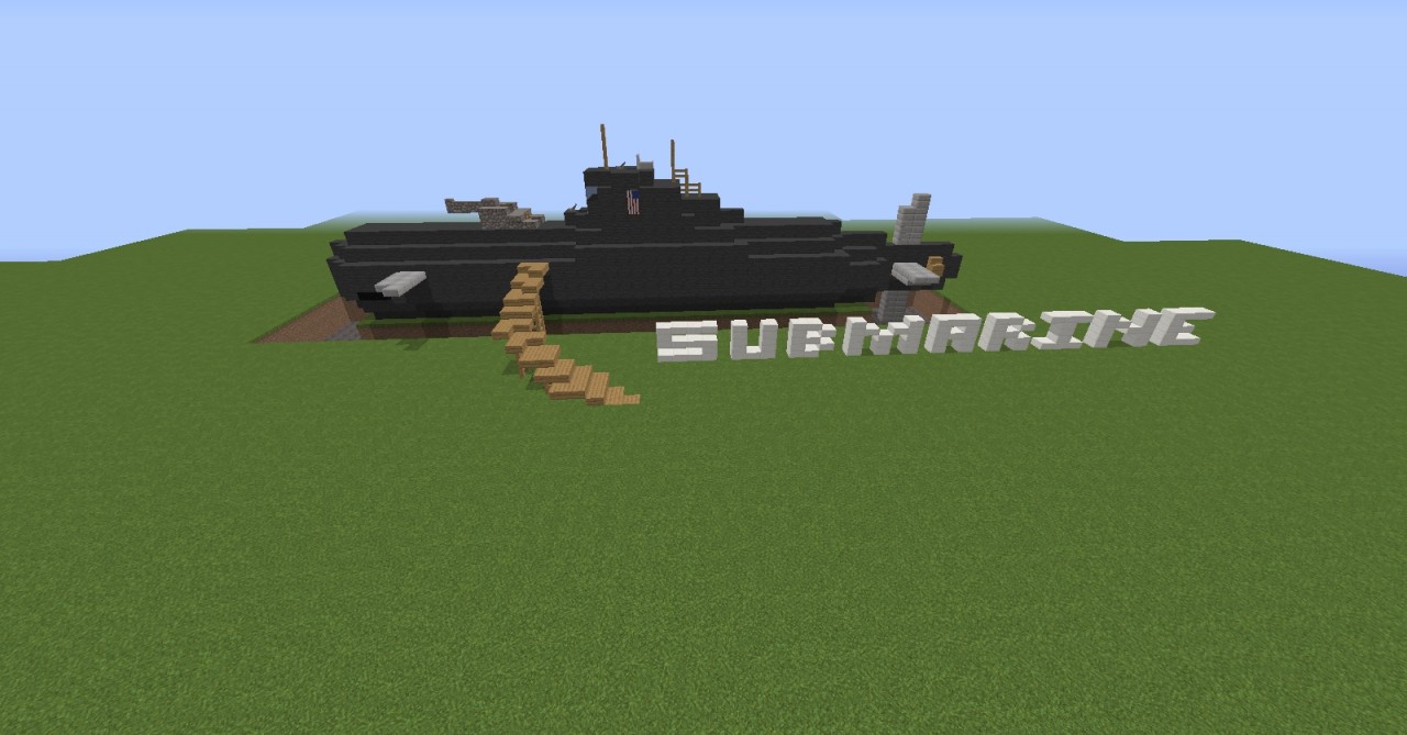 Submarine Attempt Minecraft Map