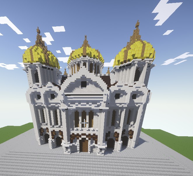 Cathedral of Christ the Saviour By Tomarov And Tran Tan Thanh Minecraft Map