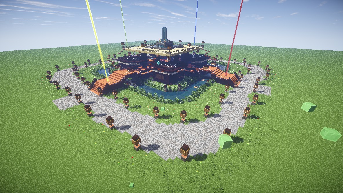 Simple Spawn/Lobby for servers Minecraft Map