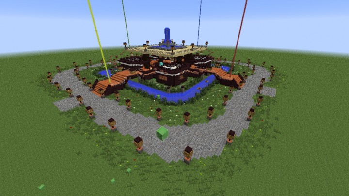 Simple Spawn/Lobby for servers Minecraft Map
