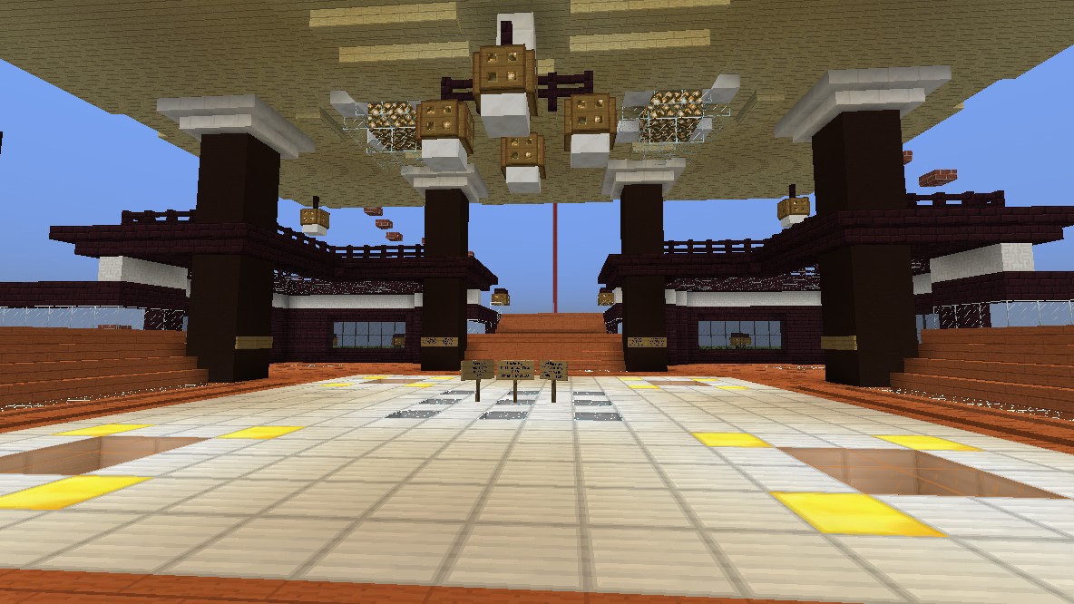 Simple Spawn/Lobby for servers Minecraft Map