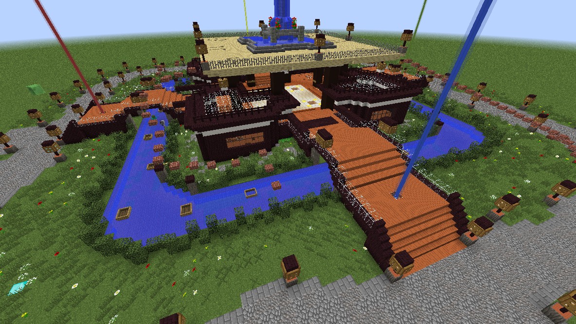 Simple Spawn/Lobby for servers Minecraft Map