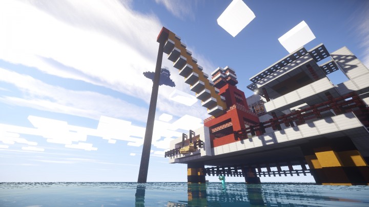 Short Action Adventure nr.1 - The Oil Rig Minecraft Map