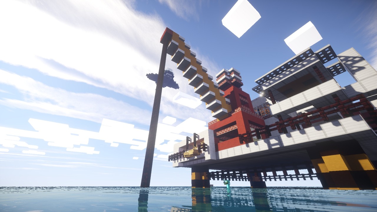 Short Action Adventure nr.1 - The Oil Rig Minecraft Map