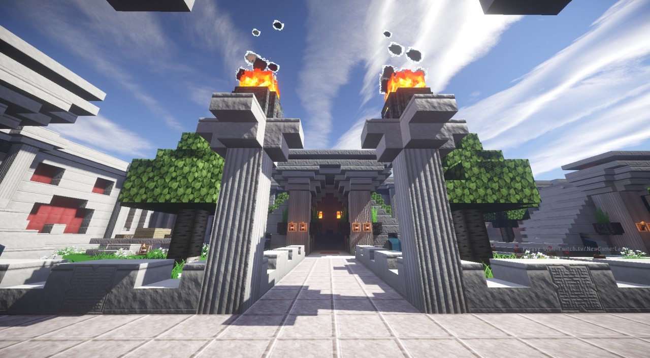 Server HUB (spawn/portals/shop) Minecraft Map
