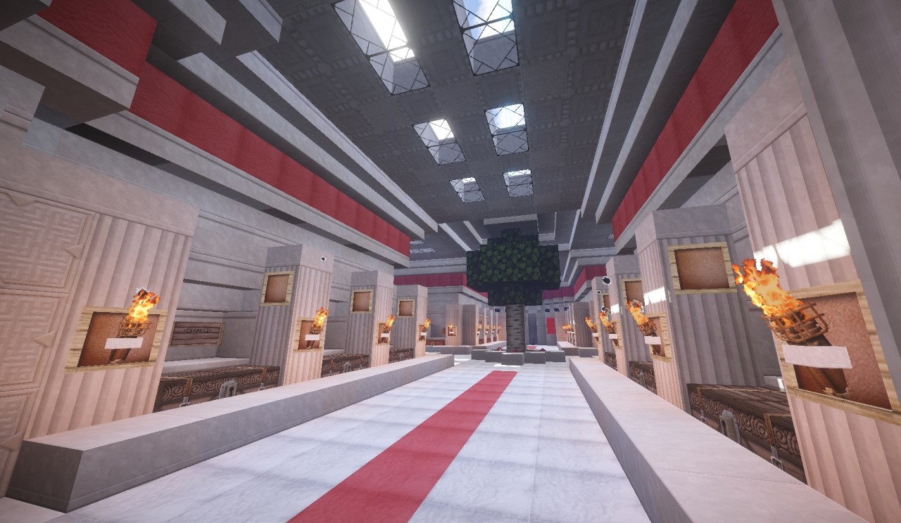 Server HUB (spawn/portals/shop) Minecraft Map