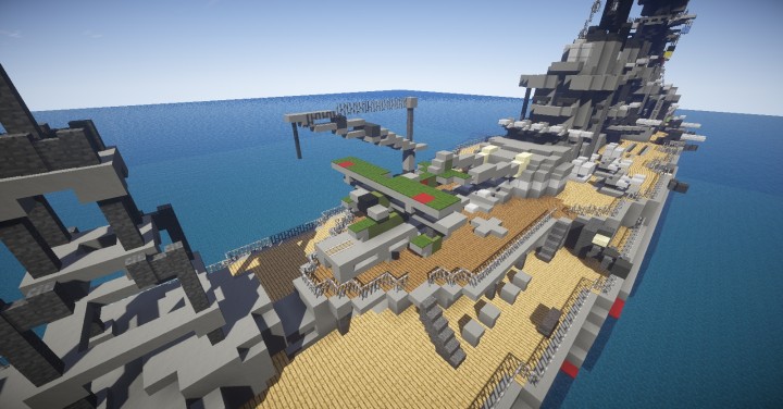 Kongo | Imperial japanese battleship Minecraft Map