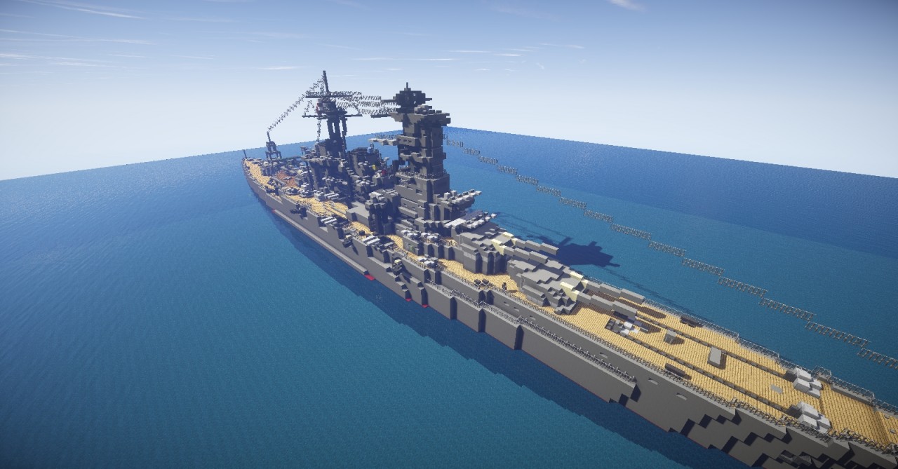 Kongo | Imperial japanese battleship Minecraft Map