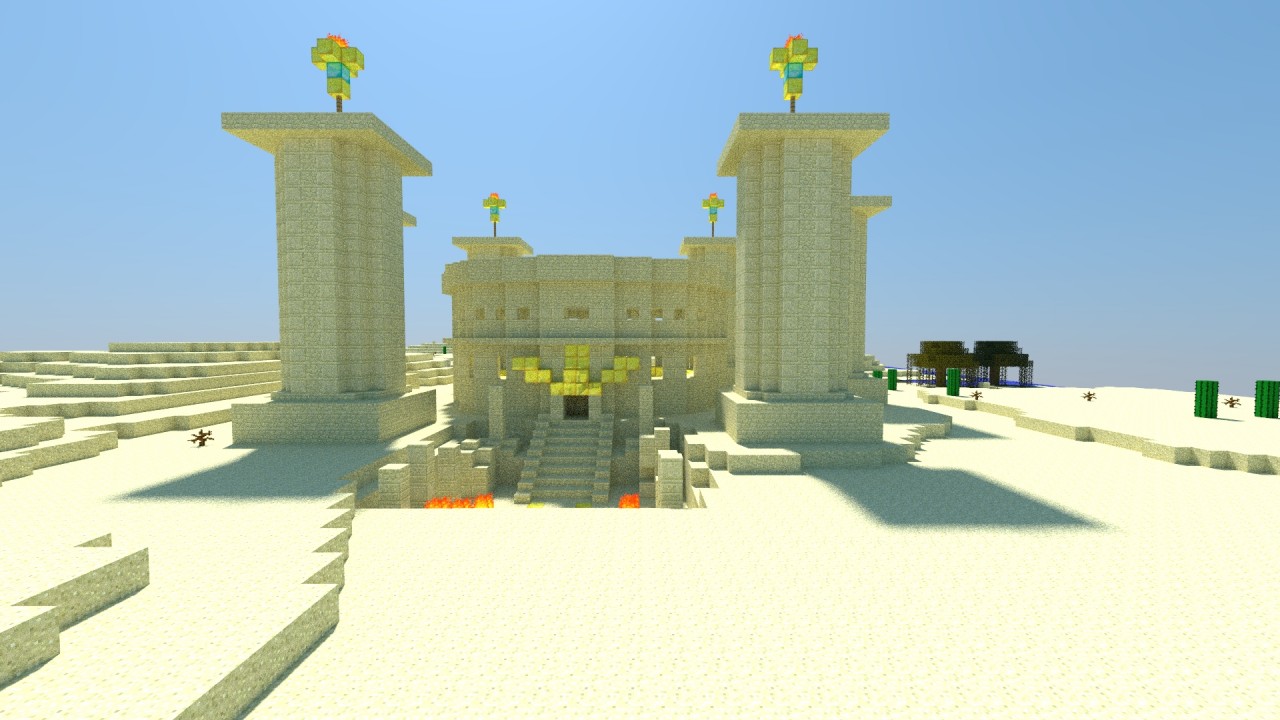 BETA 1.7 | Old Survival Builds Minecraft Map