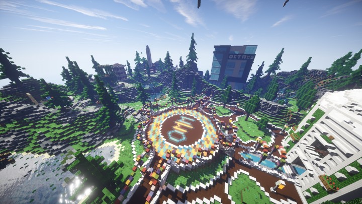 Server Spawn - Anniversary Special - OMM Minecraft Map