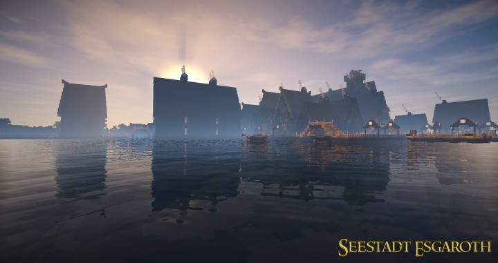 Laketown Esgaroth / Seestadt Esgaroth Minecraft Map