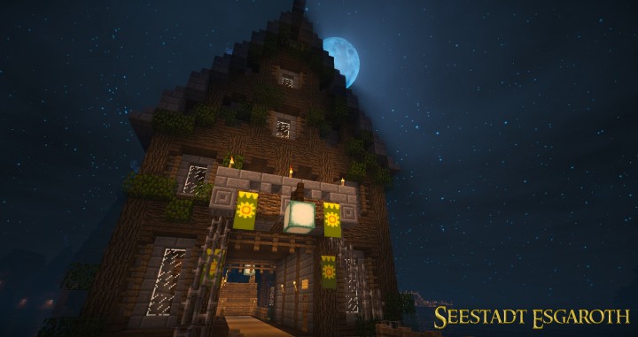 Laketown Esgaroth / Seestadt Esgaroth Minecraft Map