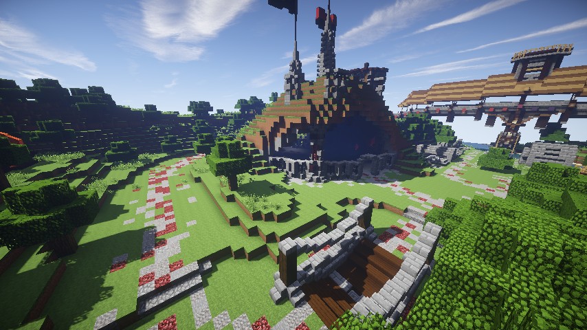 Clash: Capture the Flag PvP Minecraft Map