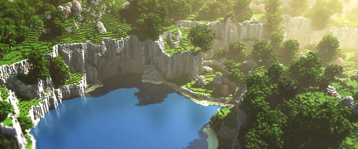 Cliff Side - World Painter Minecraft Map